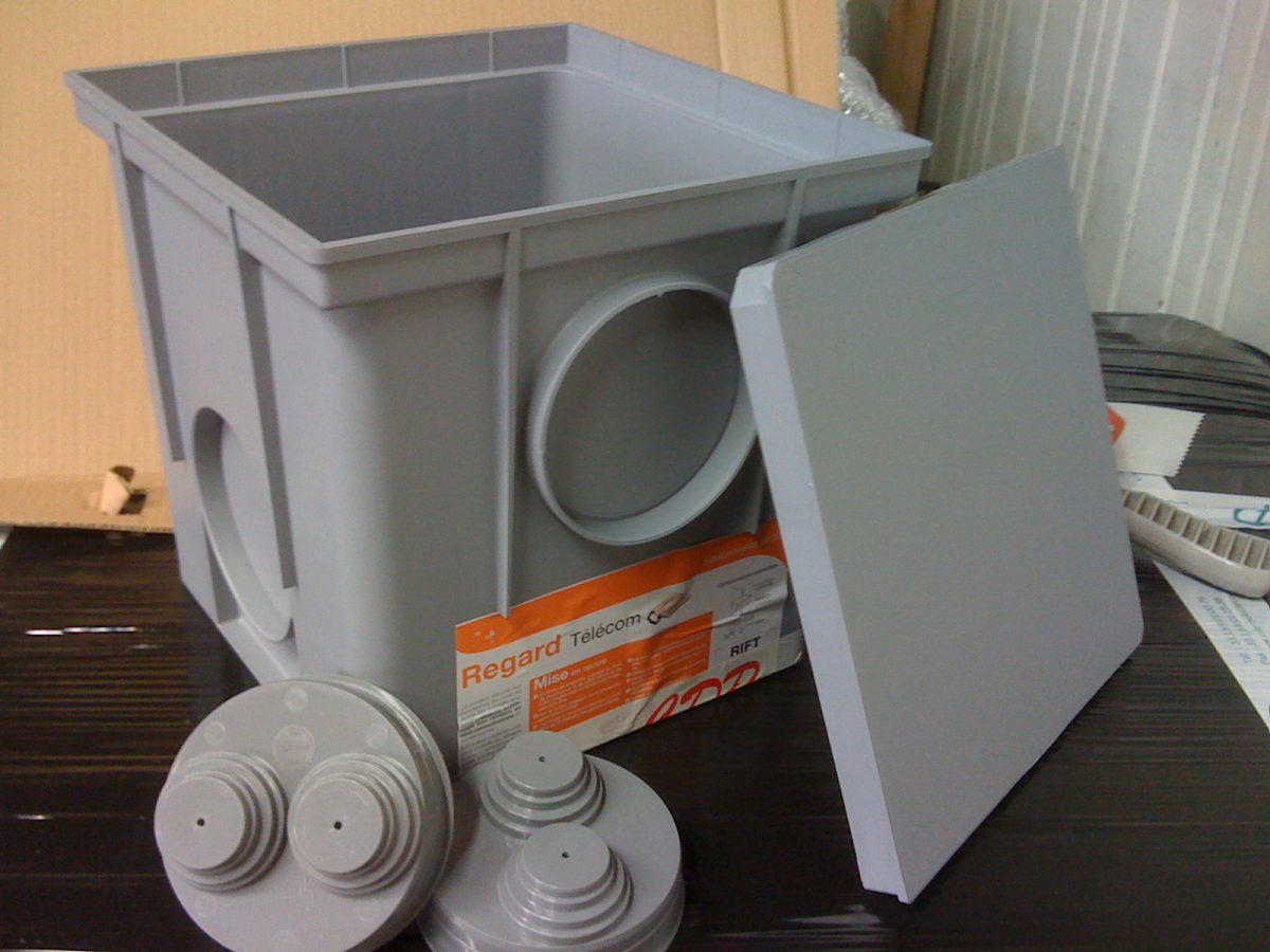 Regard PVC pour branchement Télécoms - CDP Telecoms